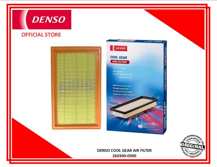 Denso Cool Gear Air Filter 0300 for Subaru Forester / Impreza 2003-2007 ...