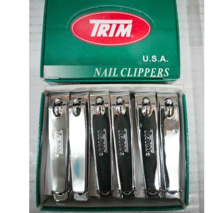 12PCS/BOX TRIM manicure clippers nail clippers nail cutter for hands ...