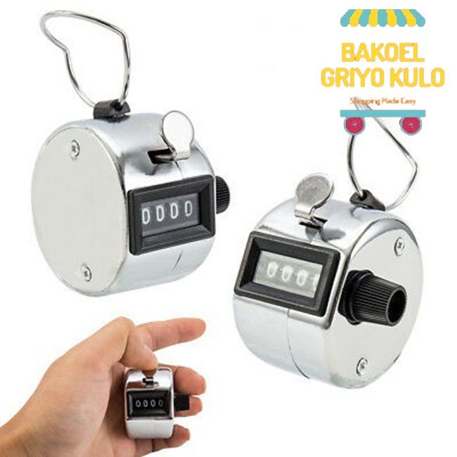 Tasbih Manual Nikel Tasbih Manual Tally Counter Nikel Alat Hitung Jari ...