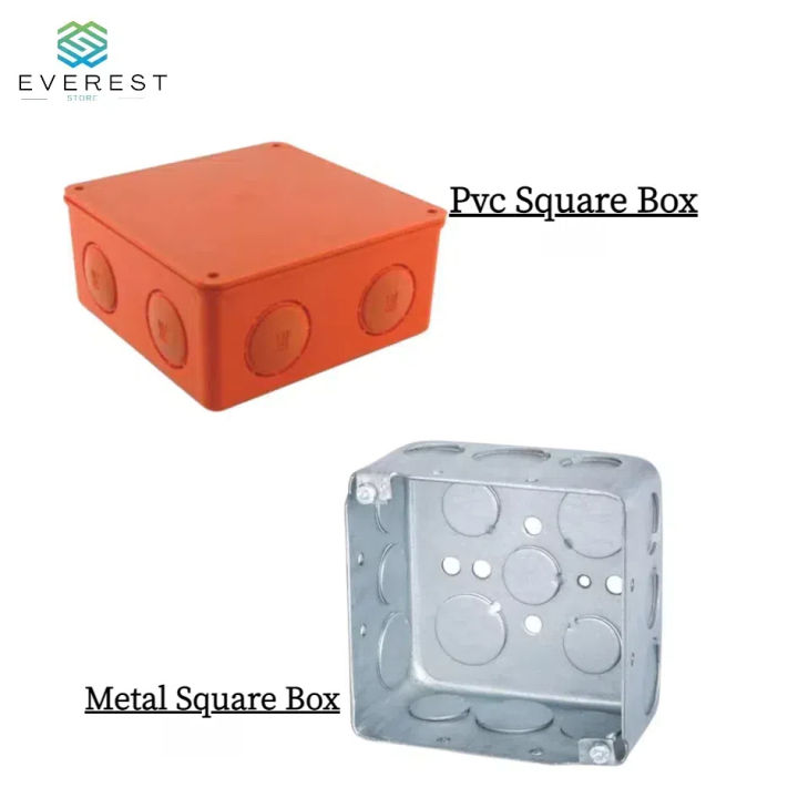 PVC Square Box /Metal Square Box | Lazada PH