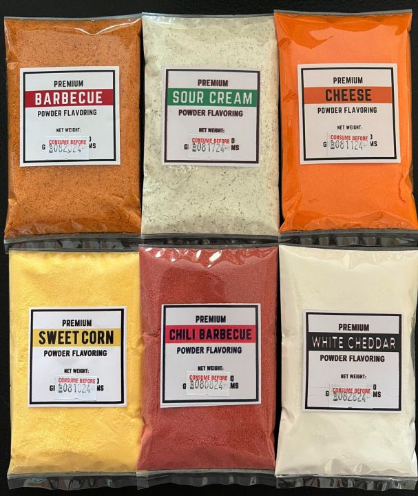 50G Potato French Fries Powder Flavorings Barbecue Sour Cream Cheese ...