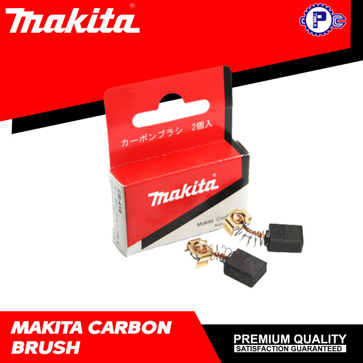 MAKITAA CARBON BRUSH 2PCS PER SET CB-50 / CB-51 / CB-52 / CB-56 / CB-408 / CB-411 / CB-325 / CB ...