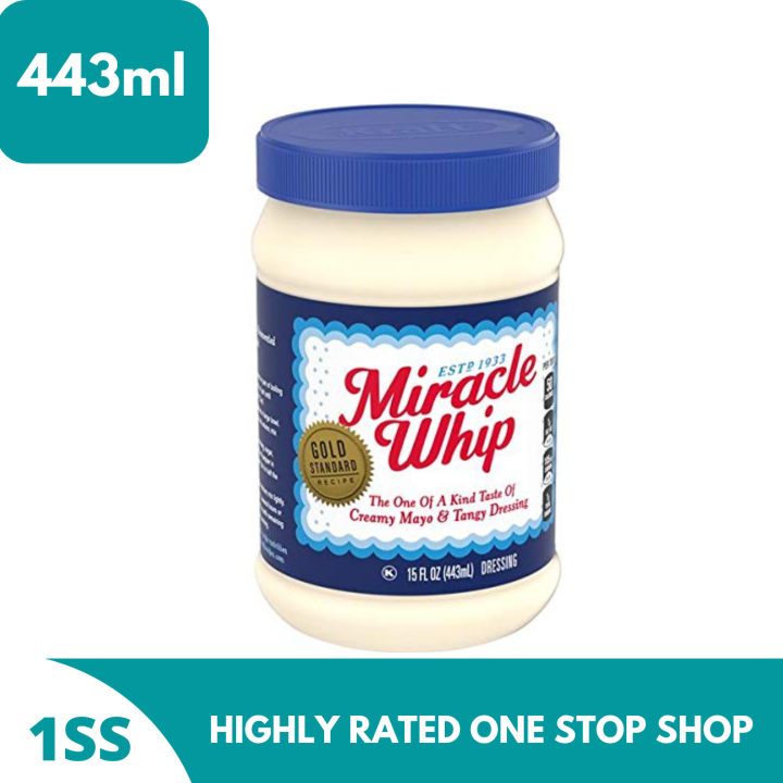 Kraft Gold Standard Recipe Original Miracle Whip 443ml | Lazada PH