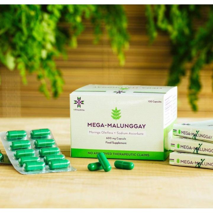 100pcs V Pharma Mega Malunggay Lactation Breastfeeding Milk Booster ...