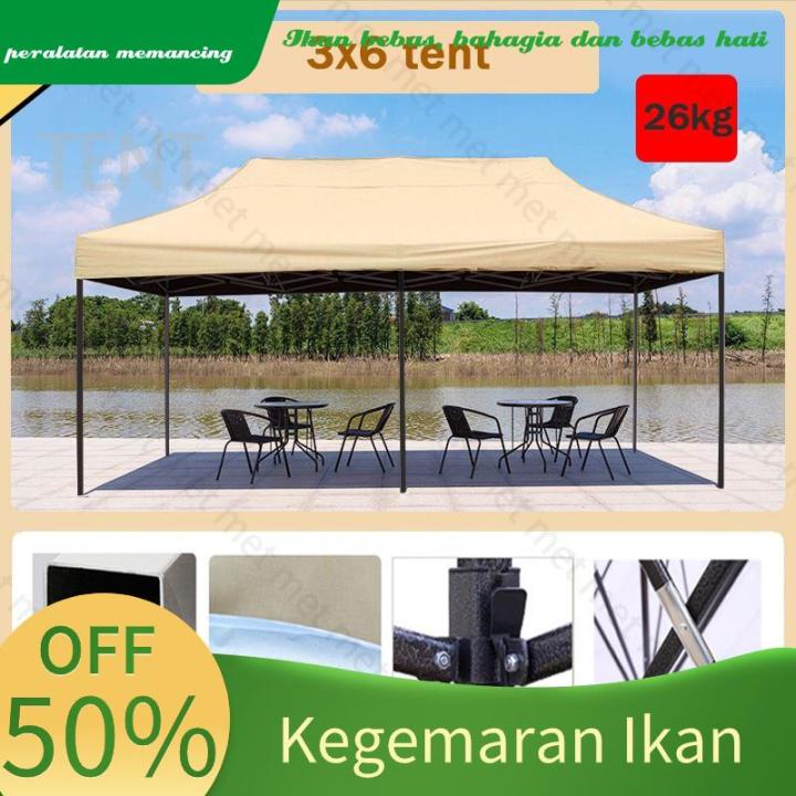 * [Ready Stock] * ☆10 X 15 Ft Folding Canopy Tent Khemah Kanopi 3m X 4 ...