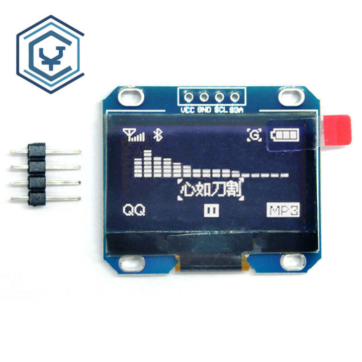 1PCS 1.3 inch OLED IIC Serial White Display Module 128X64 I2C SH1106 ...