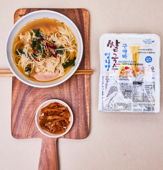 [GUAVASTORY] Guava Rice Noodles 10packs - Anchovy flavor | Lazada
