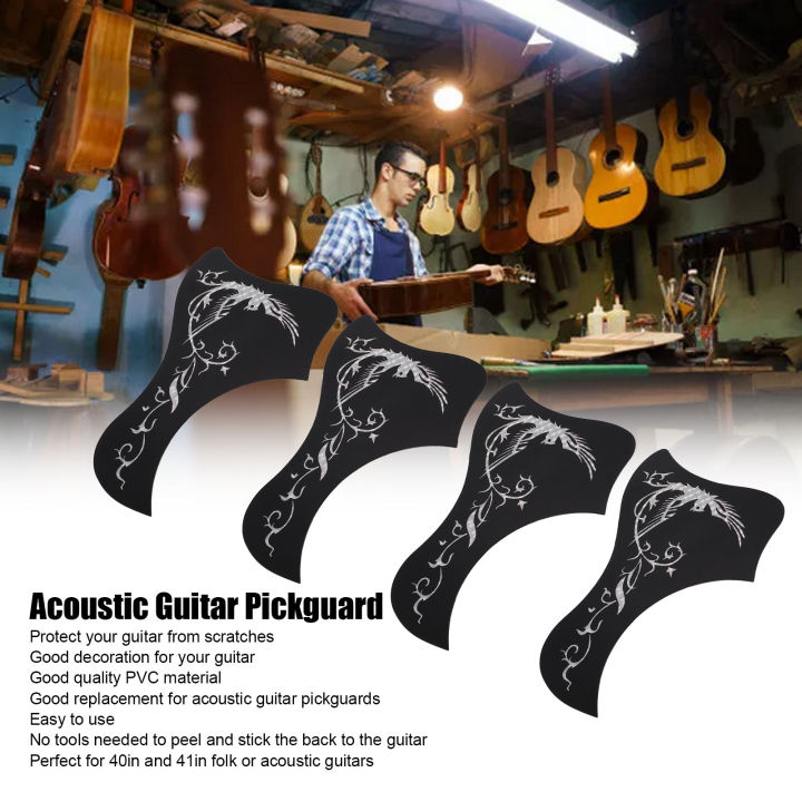 Self Adhesive Guitar Pick Guards Acoustic Guitar Pickguard Swallow ...