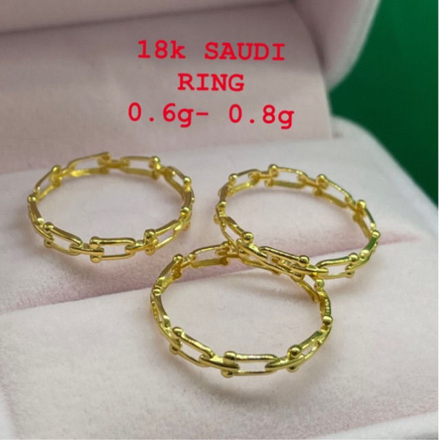 PAWNABLE 18k SAUDI GOLD HARDWARE RING | Lazada PH