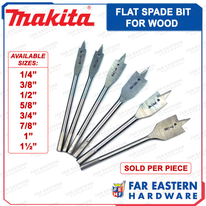 MAKITA Flat Spade Bit For Wood MKAC | Lazada PH