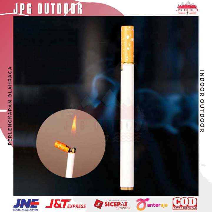 Korek Api Gas Isi Ulang Model Rokok Filter - Korek Api Mancis Gas ...