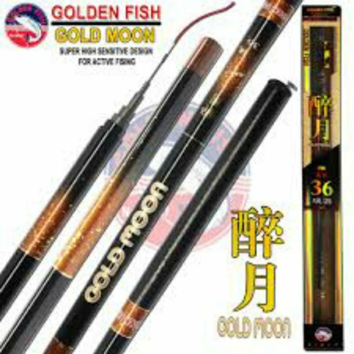 Joran Tegek GOLDENFISH GOLD MOON | Lazada Indonesia