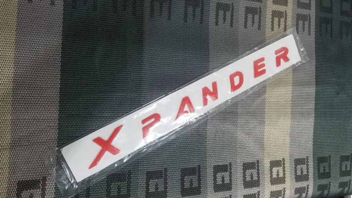 Mitsubishi Xpander Hood Decal Emblem stick on Red (JRED) | Lazada PH