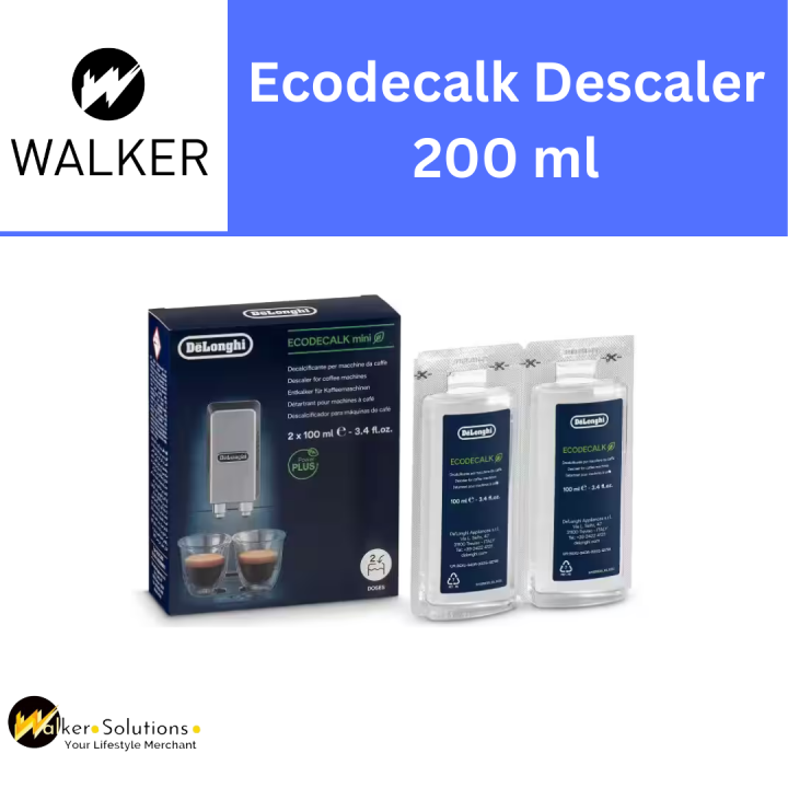 Delonghi EcoDecalk Coffee Machine Descaler 200ml - Cleaning Solutions ...