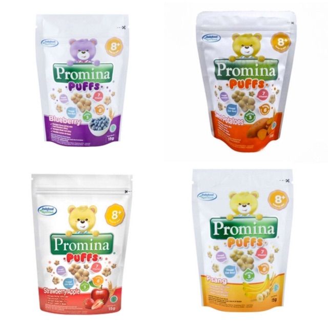 Promina Puff Snack Bayi 15 g | Lazada Indonesia
