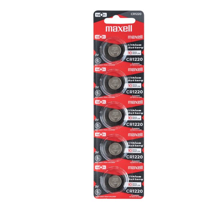Maxell CR1220 - Micro Lithium Battery | Lazada
