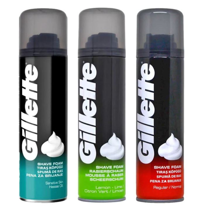 Gillette Shaving Foam 200ml | Lazada Singapore