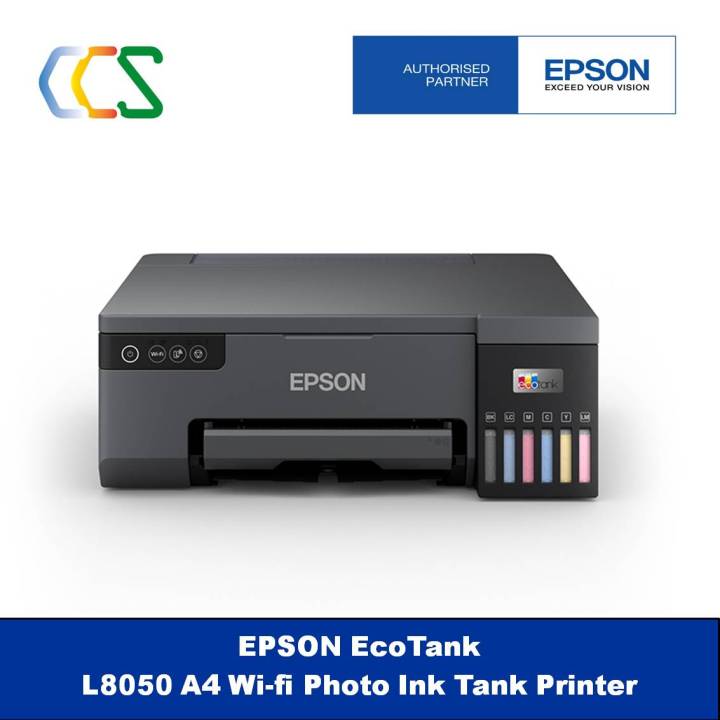 [Promo 2024} Epson EcoTank L8050 A4 Wi-Fi Photo Ink Tank Printer 8050 L8050 | Lazada Singapore