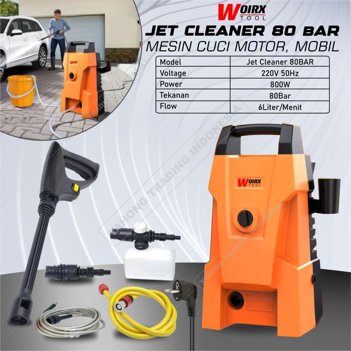 Alat Steam Cuci Motor Mobil AC Jet Cleaner WOIRX TOOL | Lazada Indonesia