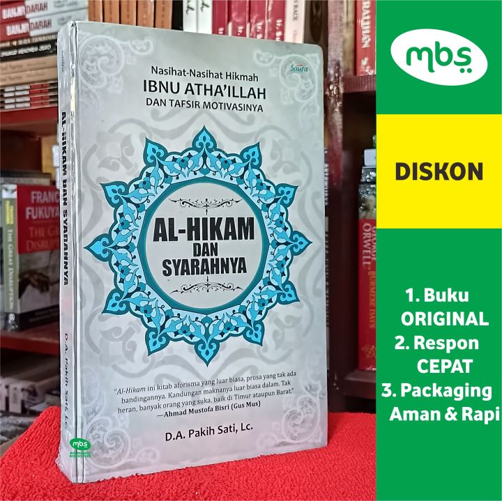 BUKU AL-HIKAM DAN SYARAHNYA - Nasihat-Nasihat Hikmah Ibnu Atha'illah ... BUKU AL-HIKAM DAN SYARAHNYA - Nasihat-Nasihat Hikmah Ibnu Atha'illah ...