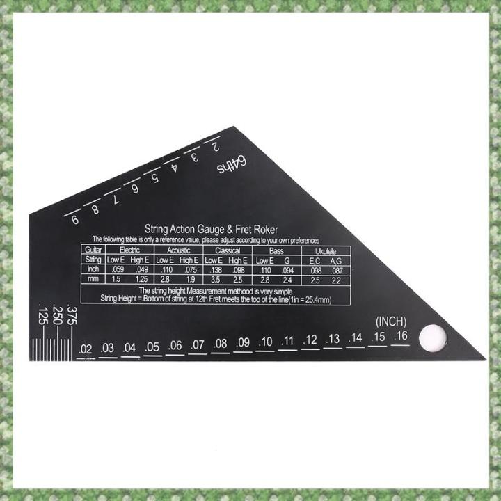 (BGSJ) Fret Leveling Tool Guitar Neck Fingerboard Measuring Guitar ...