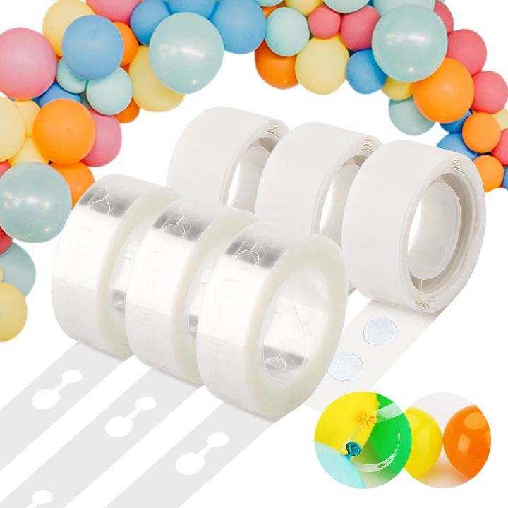 Balloon Glue Point Dots Stickers 100 pcs Removable Adhesive Point Tape ...