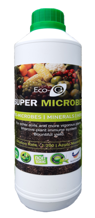 1L - Eco-G Earth Life Fertilizer - Super Microbes For Treating Soil pH ...