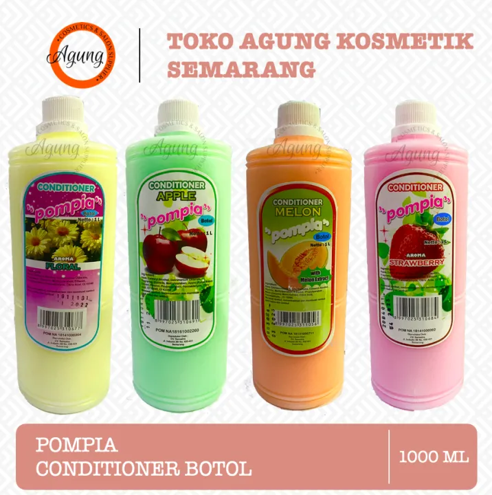 POMPIA CONDITIONER BOTOL 1 LITER / Kondisioner Rambut | Lazada Indonesia