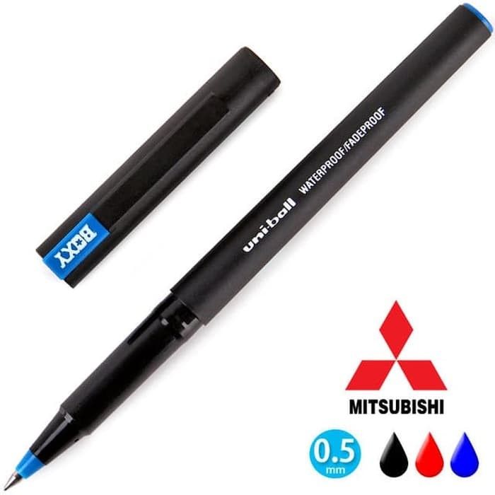 PULPEN BOXY UB-105 PEN WATERPROOF TAHAN AIR 0.5 MM GEL PEN PULPEN TANDA ...
