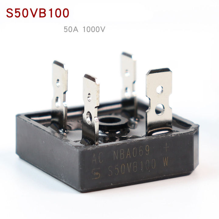 New S50VB100 Silicon Bridge Rectifier Bridge 50A Bridge Heap Inverter Welder Repair Parts ...