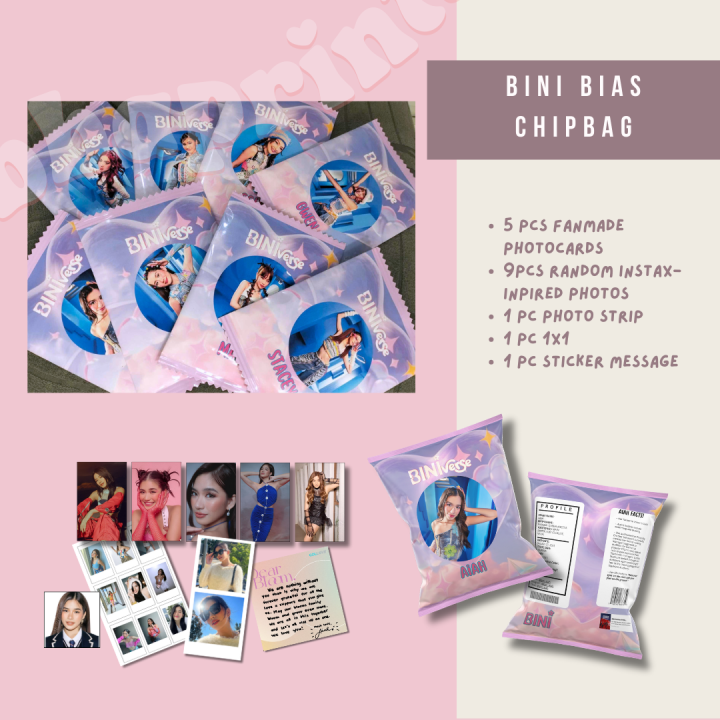 BINI BIAS CHIPBAG VER.1 FANMADE | Lazada PH
