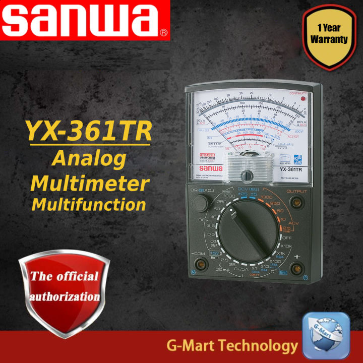 SANWA YX361TR Analog Multimeter | Lazada