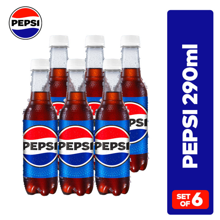 Pepsi Regular 290ml PET Bottle - Set of 6 | Lazada PH