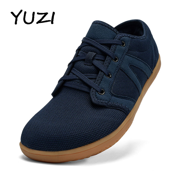 YUZI Four Seasons Couple Style Wide Palm Shoes Broad Toe Shoes Barefoot ...