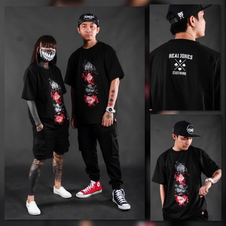 (Official New Store) Real Jokes Clothing Evolution V2 (Black & White ...