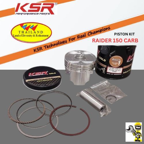 RAIDER 150 CARB (STD/62MM) PISTON KIT | Lazada PH