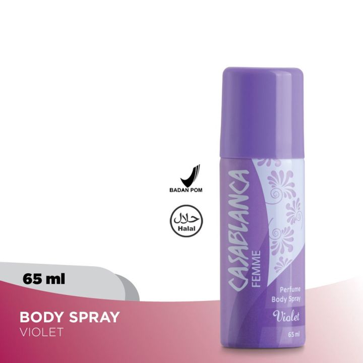 RAYA ♛ CASABLANCA Body Spray 65ml | Lazada Indonesia