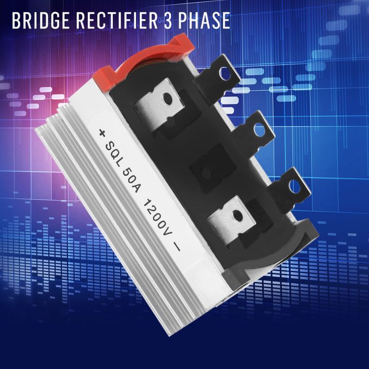 Bridge Rectifier 50A 3 Phase Bridge Rectifier 50A 1200V High Power ...