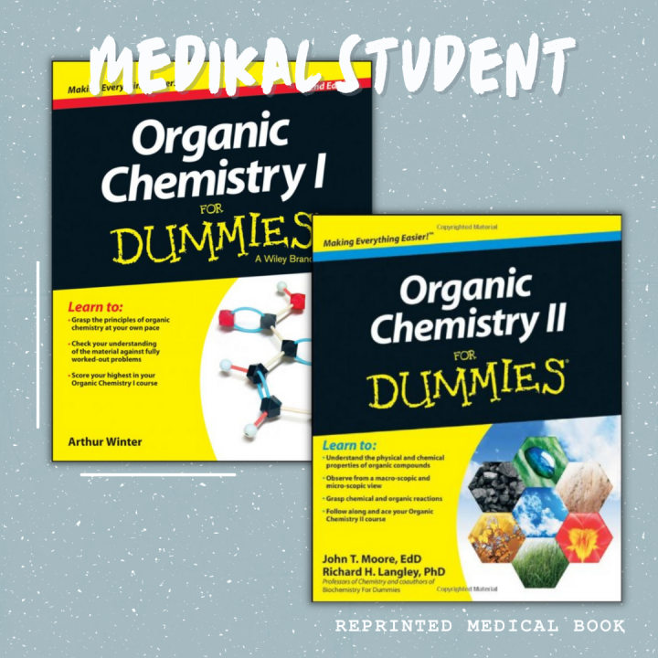 Organic Chemistry I & II for Dummies | Lazada PH