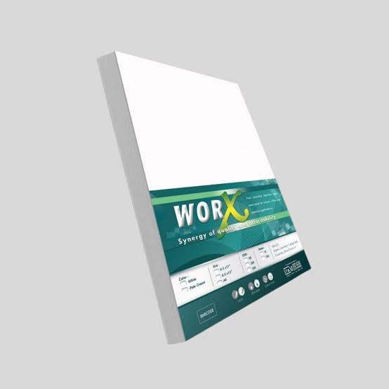 Worx Specialty/Board Paper 90/180/200GSM 100sheets (White or Pale Cream ...