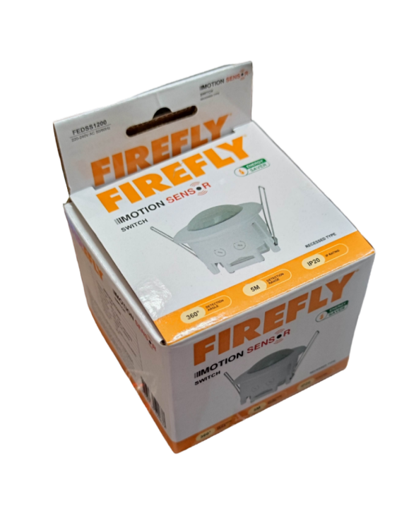 Motion Sensor Switch 1200W 250V Flush Type FEDSS1200 ( Firefly) | Lazada PH