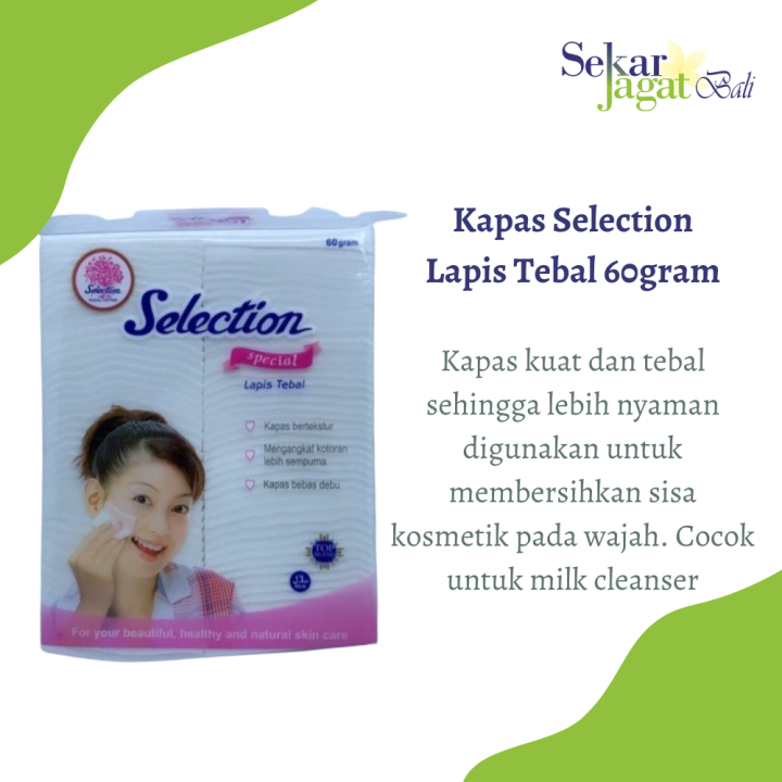 Kapas Selection | Selection Facial Cotton | Lazada Indonesia