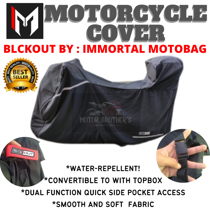 Keeway RCS 125 MOTOR COVER BLCKOUT BY IMMORTAL MOTOBAG Waterproof ...