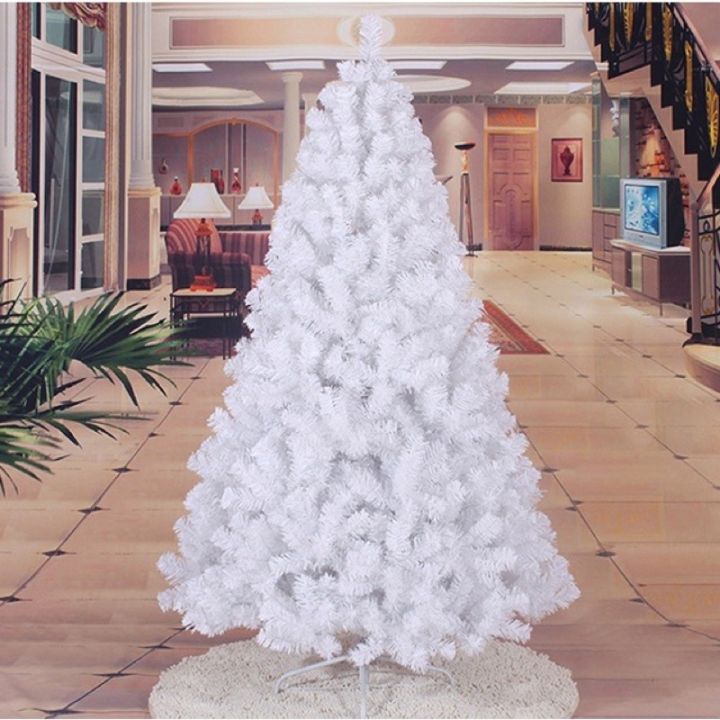 White Christmas Tree PVC With Stand 4FT/5FT/6FT/8FT | Lazada PH