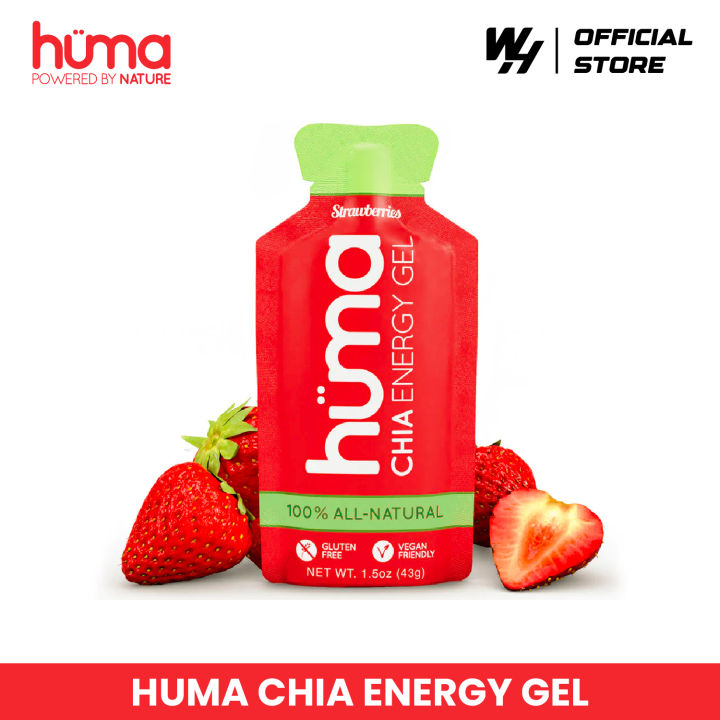 HUMA CHIA ENERGY GEL Hydration - 100g Calories, Gluten-free, Vegan ...