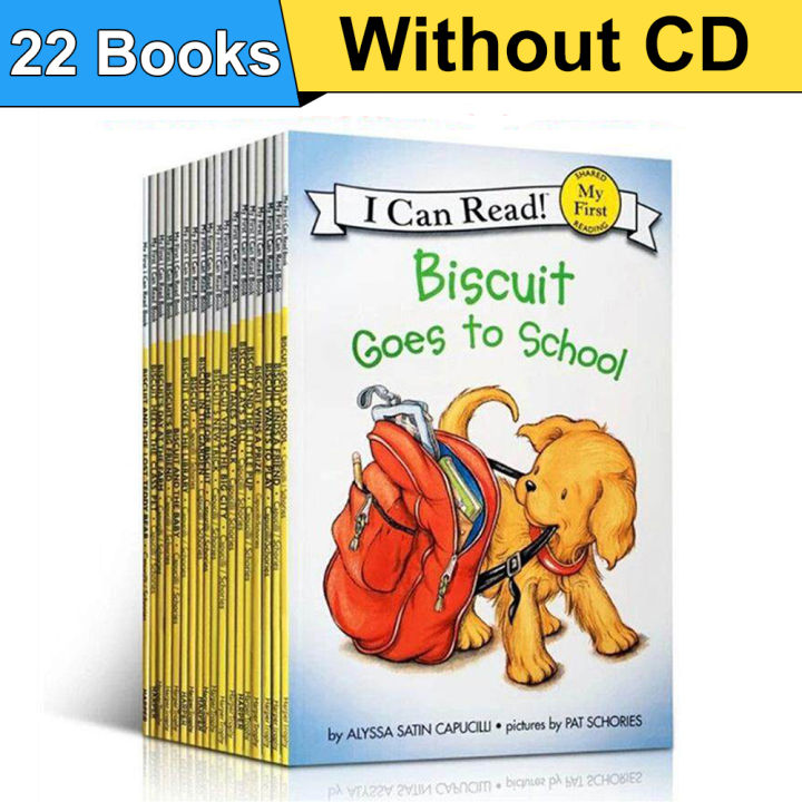 22 Books/Set Without CD Pre K My First I Can Read Biscuit Series ...
