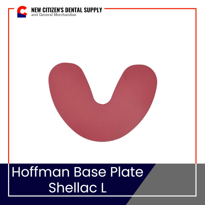 Hoffman Shellac Base Plate (Upper & Lower) Dental | Lazada PH