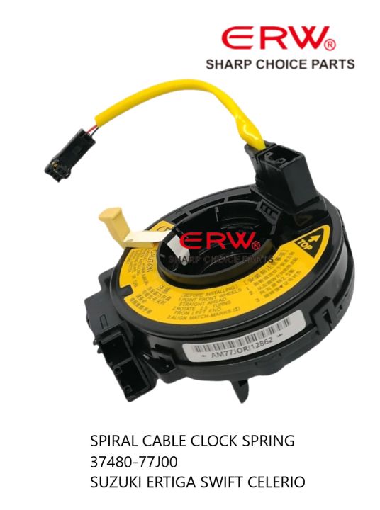SPIRAL CABLE CLOCK SPRING (SPIRAL CORD) SUZUKI SWIFT/ERTIGA/CELERIO ...