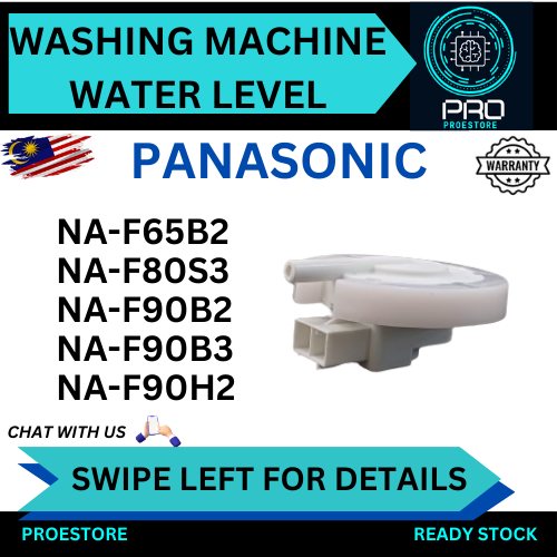 PANASONIC NA-F65B2 / NA-F80S3 / NA-F90B2 / NA-F90B3 / NA-F90H2 Water Level Washing Machine ...