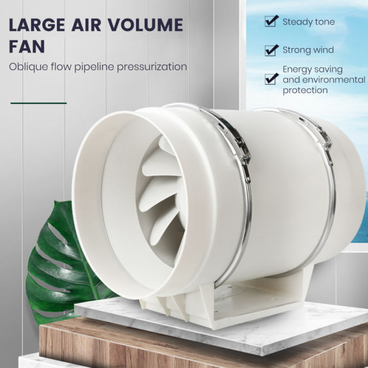 Duct Fan Strong Pressurization 6 "4" Exhaust Fan Ventilation Fan ...